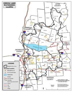 GIS/Maps - Oneida Lake Watershed 9 Element Plan