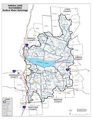 GIS/Maps - Oneida Lake Watershed 9 Element Plan