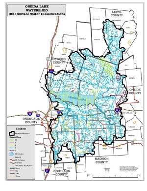 GIS/Maps - Oneida Lake Watershed 9 Element Plan